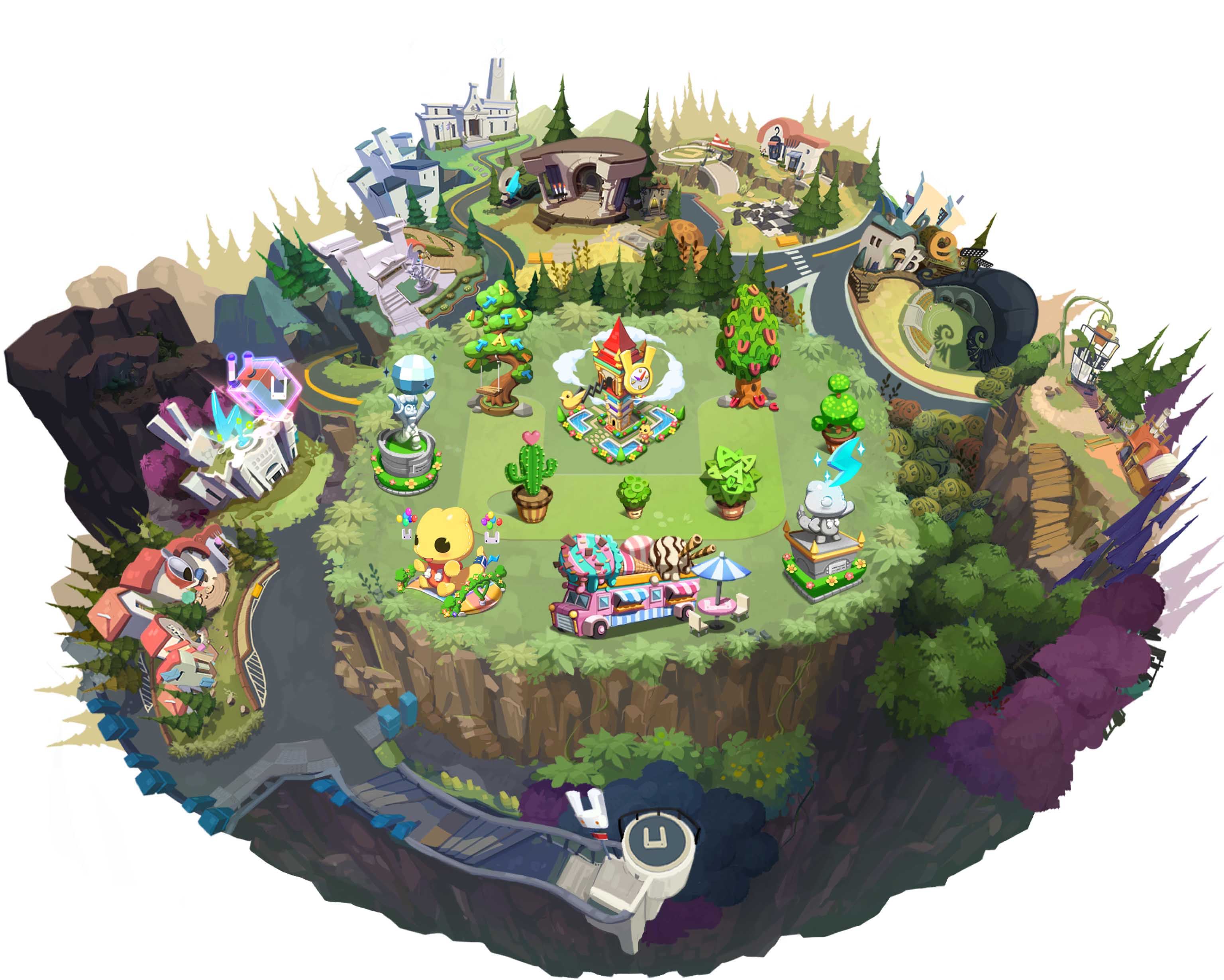 Unleash your creativity by customizing your characterwith various items ...